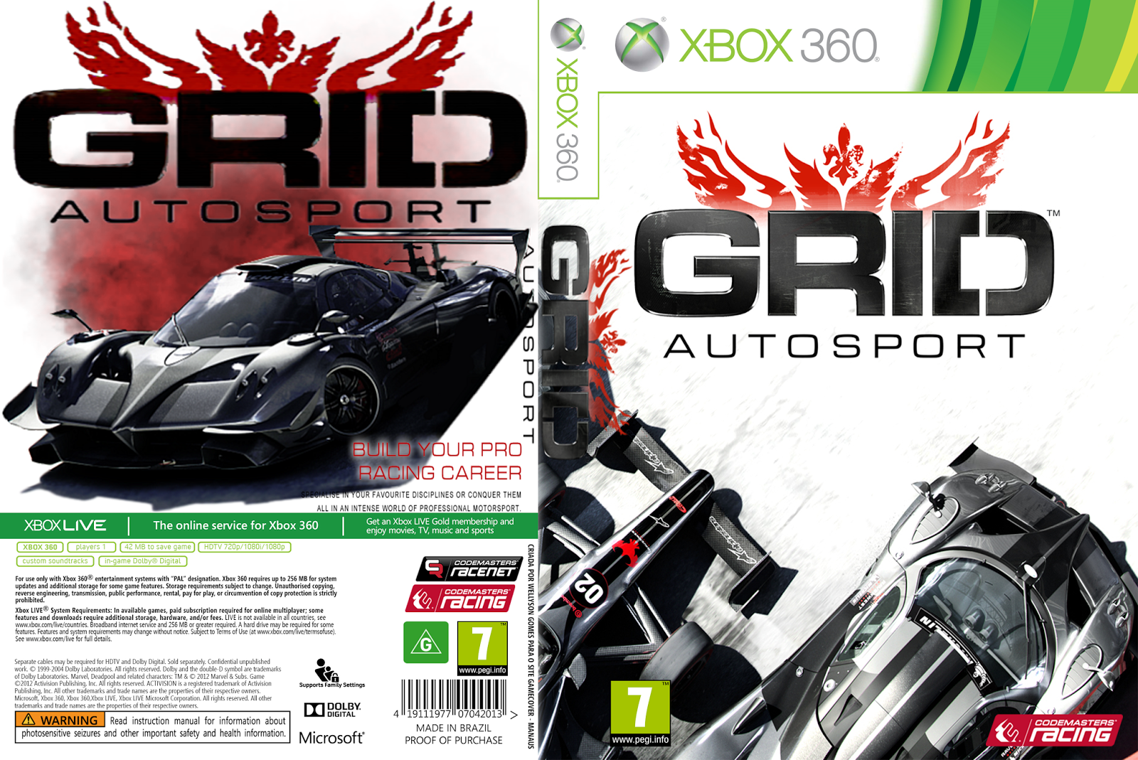 Ruy Games: Grid Autosport Dublado e Legendado em Português